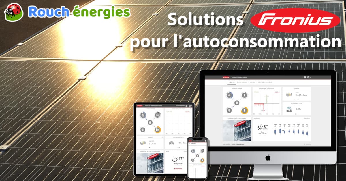 Optimiser avec FRONIUS